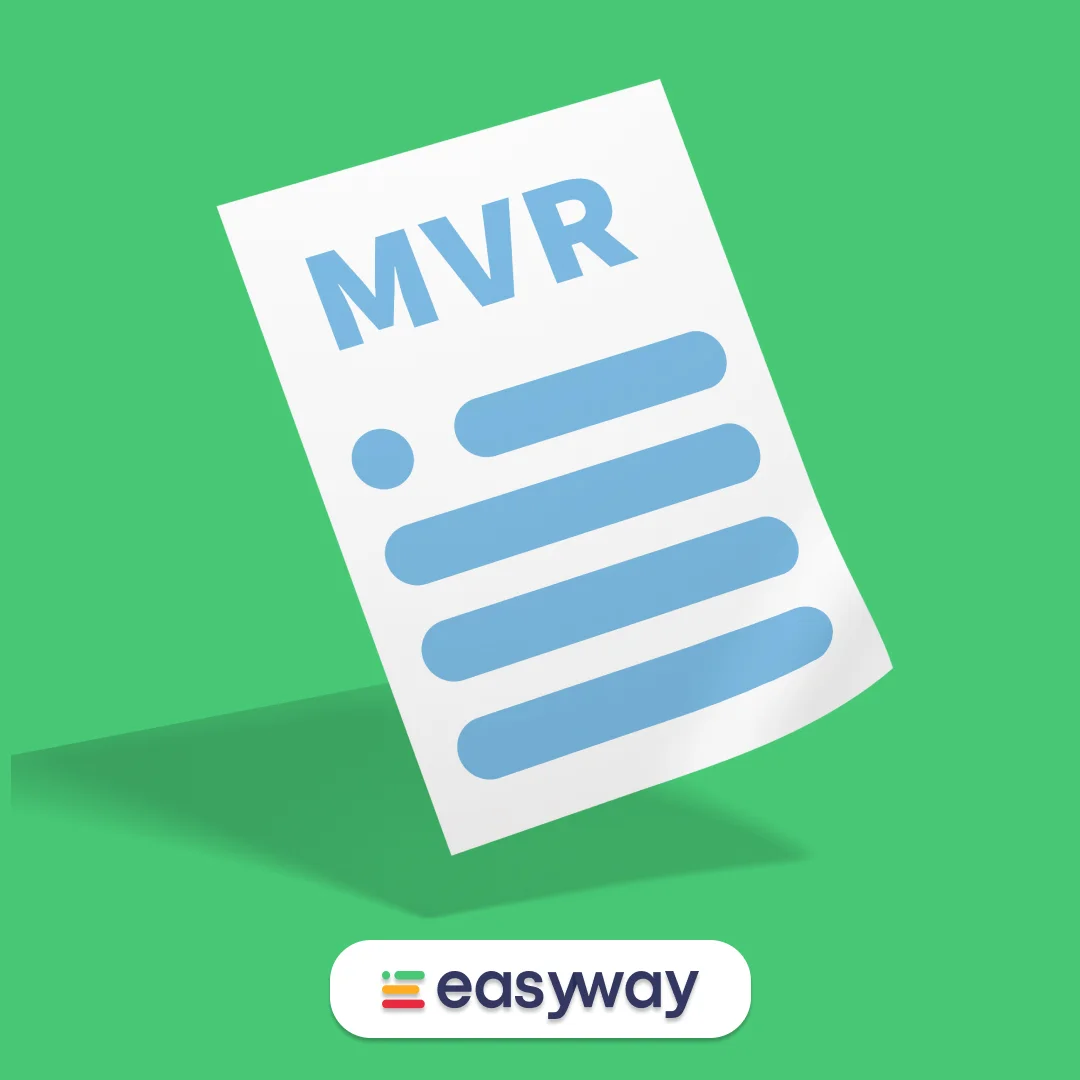 MVR Report | Motor Vehicle Record Check EasyWayPro